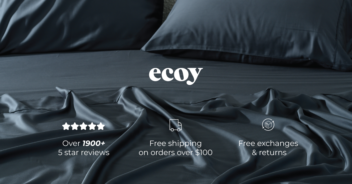 Ecoy™ | Cooling Bamboo Bedding For Hot Sleepers